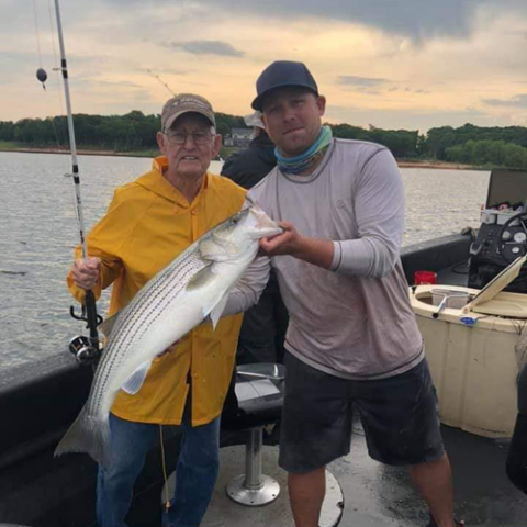 Complete Guide to Striper Fishing Lake Texoma | Aaron Sharp